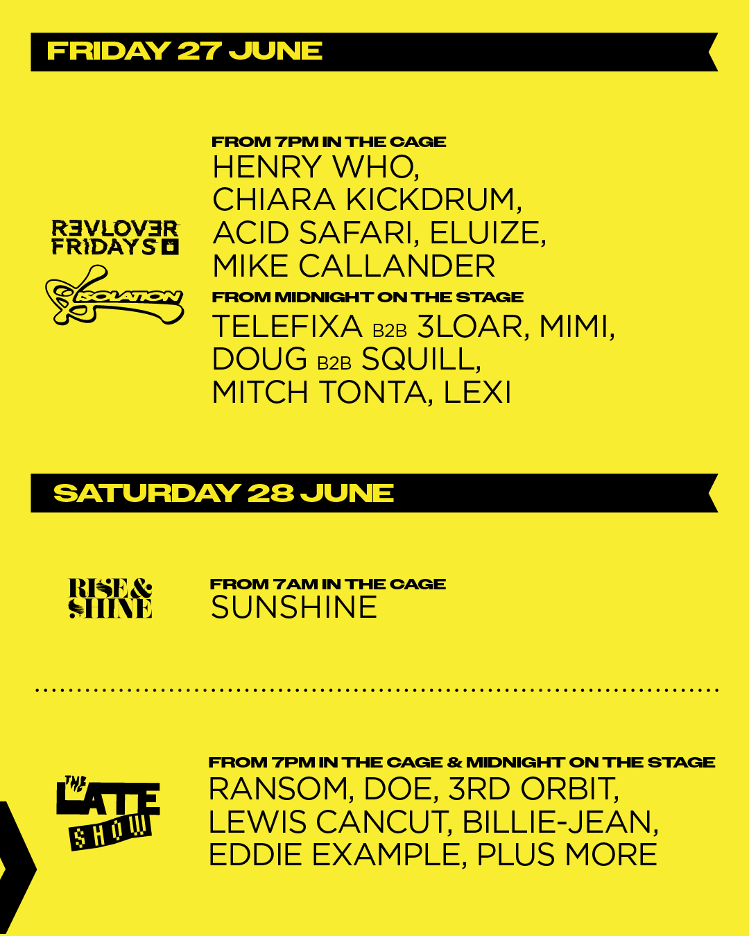 This Week Moshtix — REVOLVER UPSTAIRS - Bar, Thai Restaurant, Nightclub ...