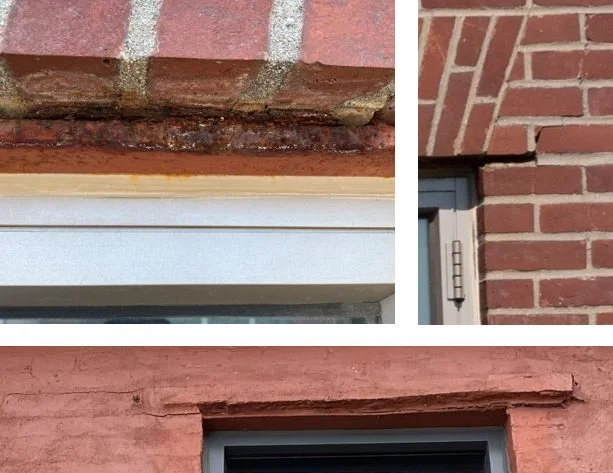 Rust Jacking and Masonry Lintels | Gorman Richardson Lewis Architects