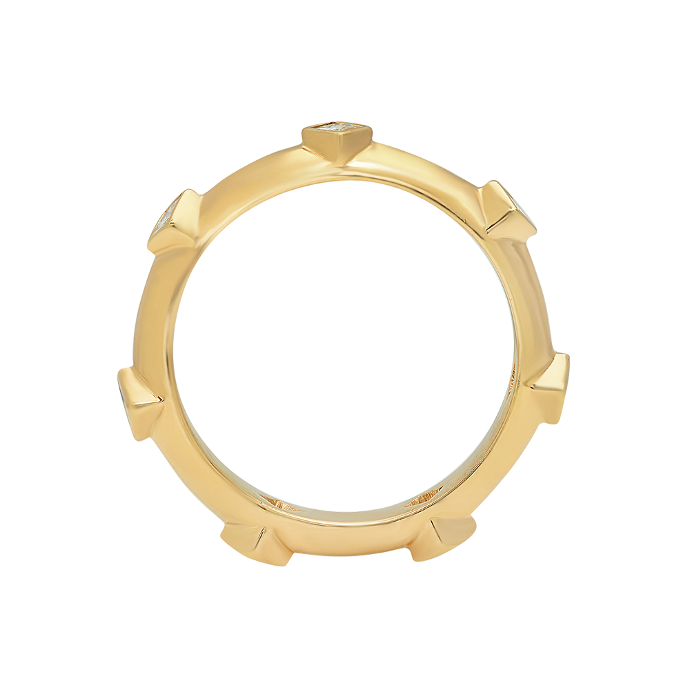 Princess Diamond Japa Ring — POE