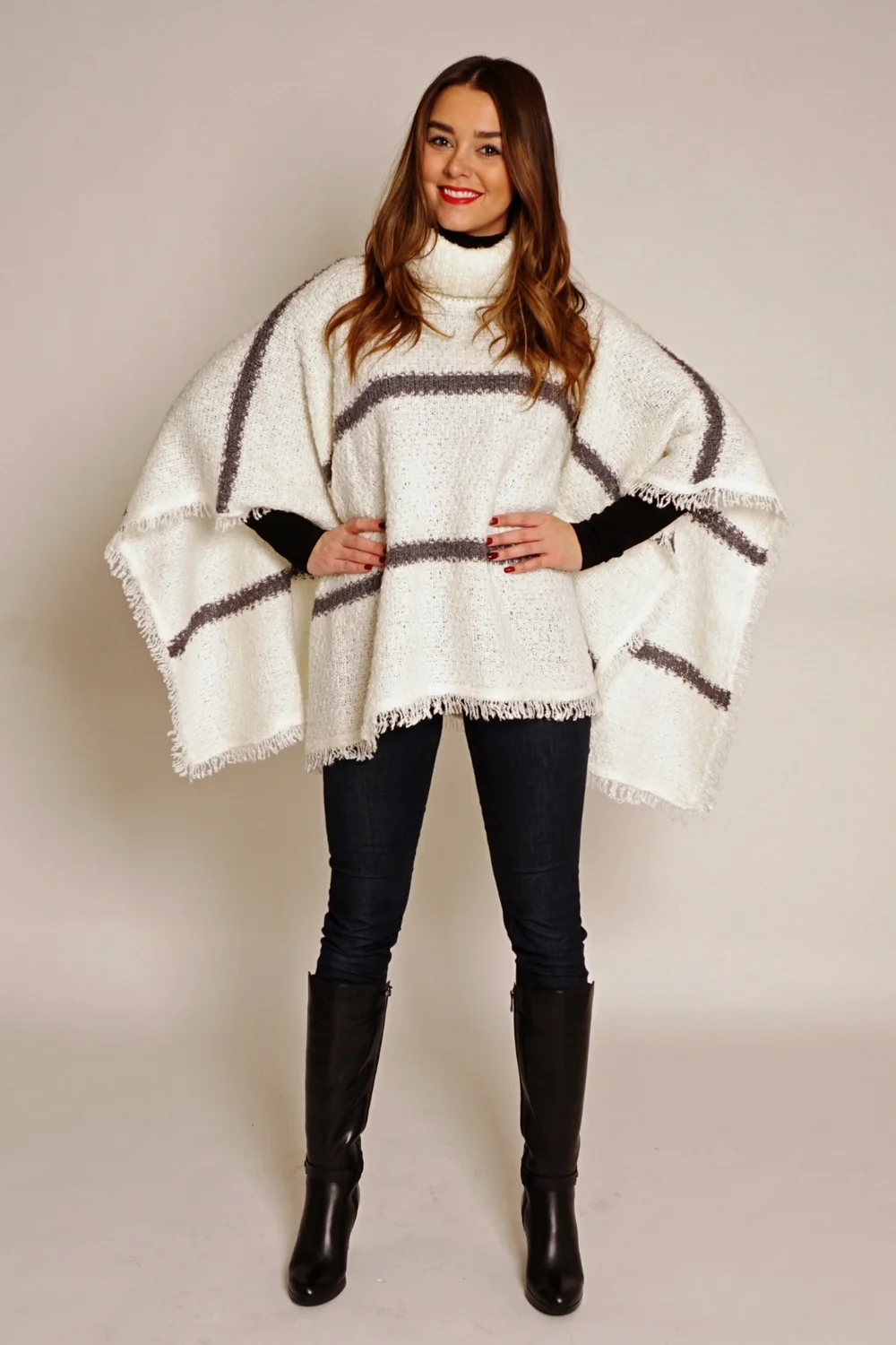 How to Wear a Poncho — The Sandbox in The City