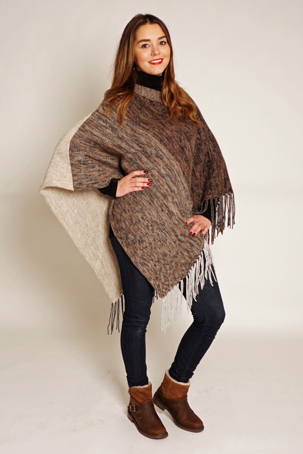How to Wear a Poncho — The Sandbox in The City
