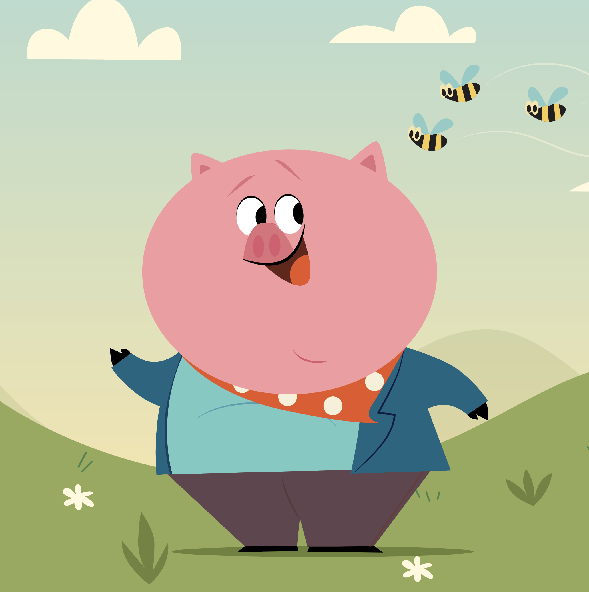 Adam Record Illustration