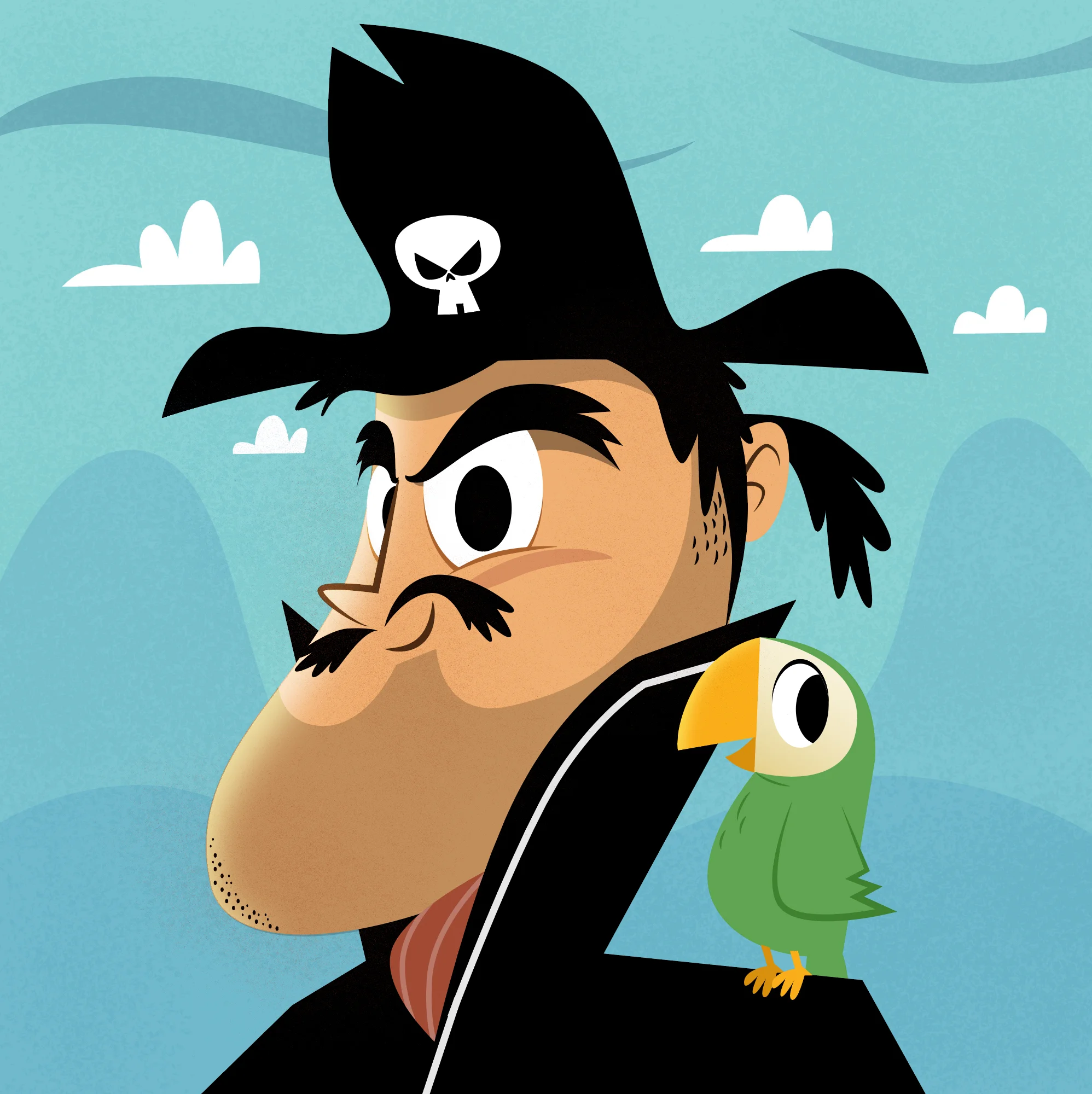 Adam Record Illustration