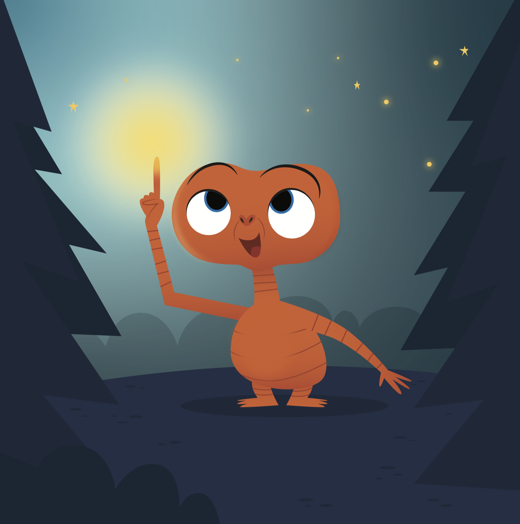 Adam Record Illustration