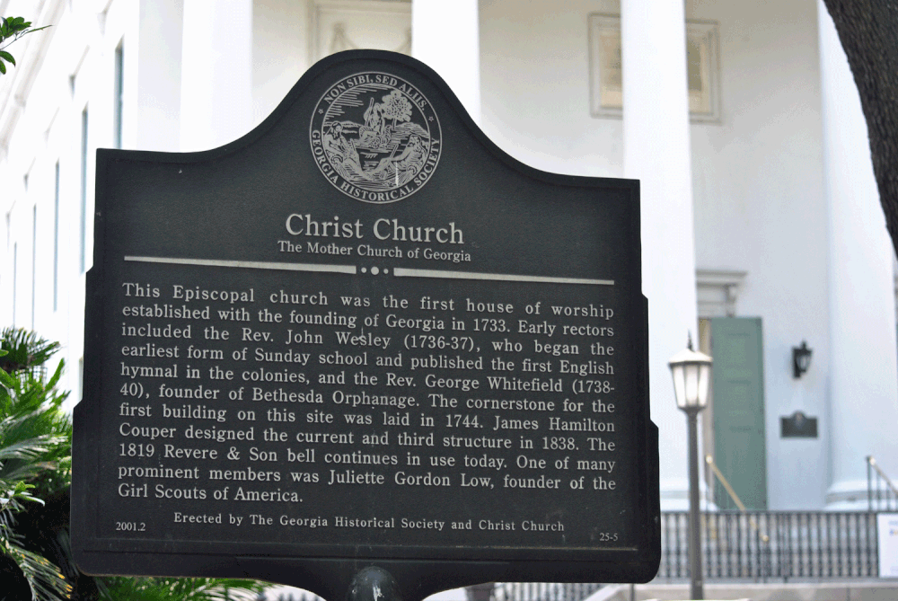 History — Christ Church Savannah