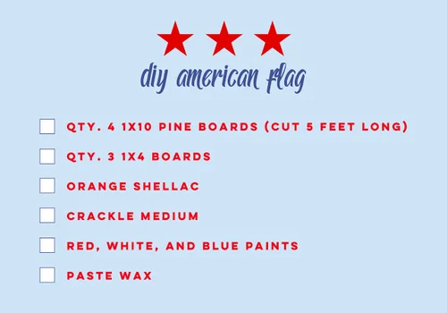 american flag diy — Kayce Hughes