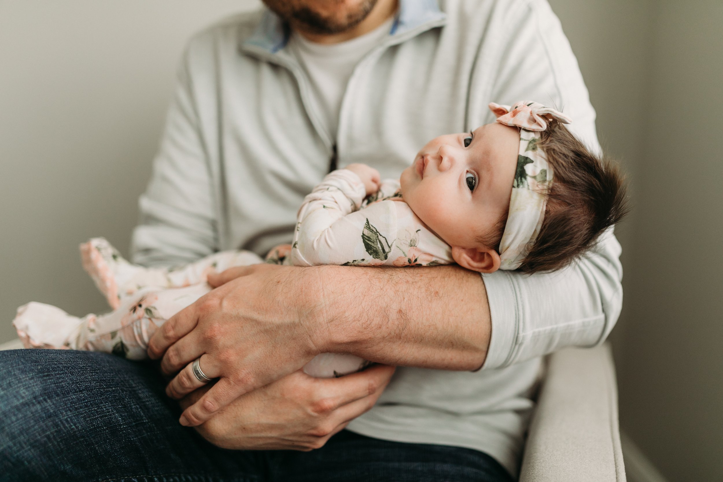 Father And Baby Photography