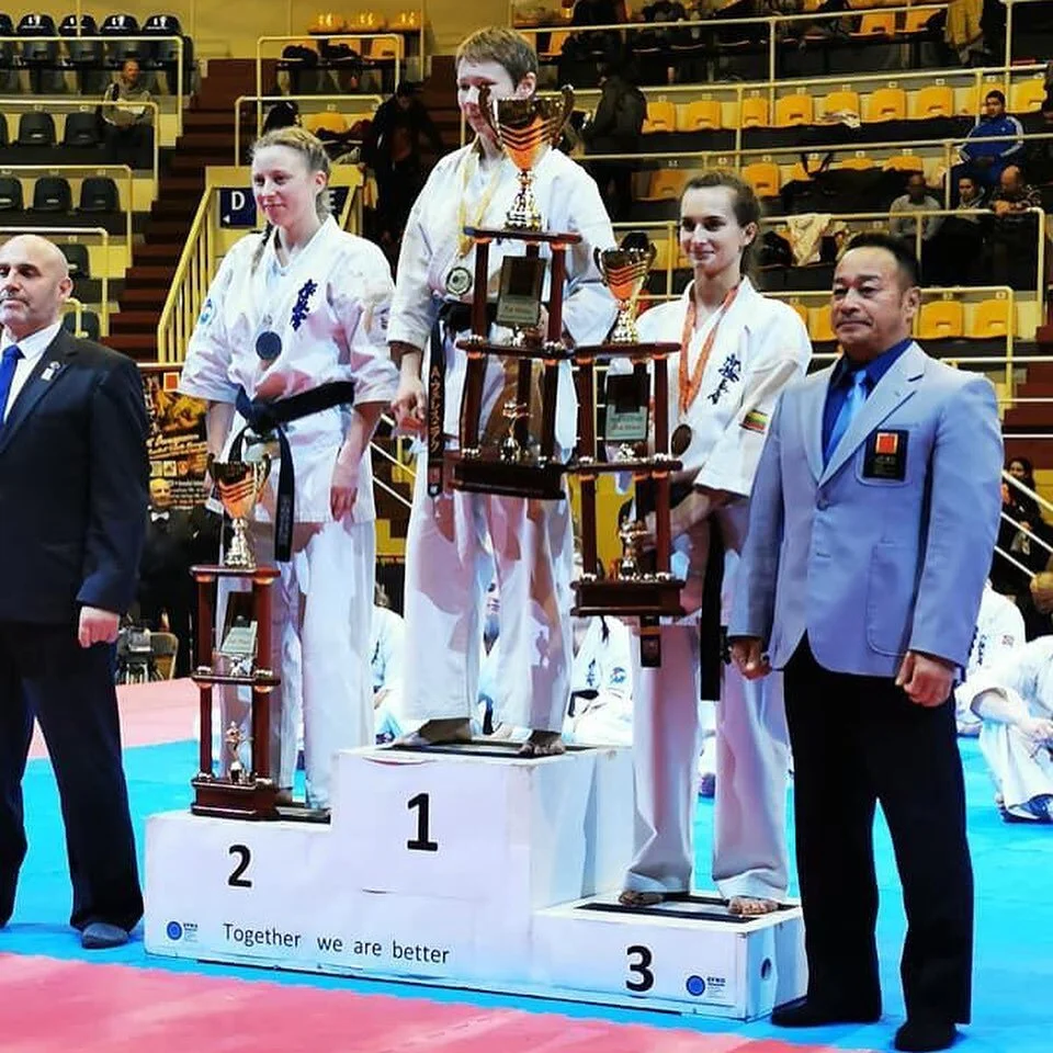 Hayley Rowlands takes silver at the 1st EFKO European tournament ...
