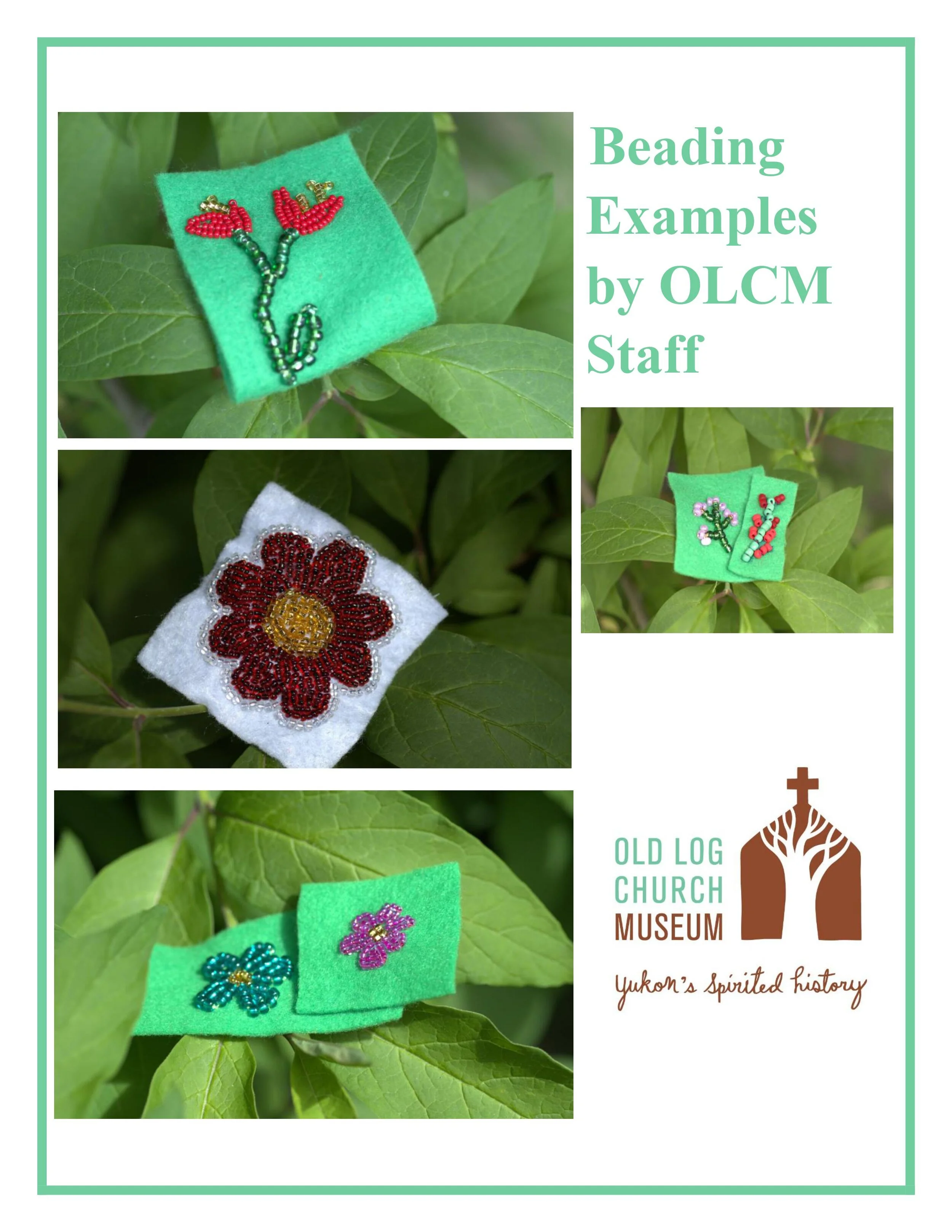 Beading Examples by OLCM Staff — Old Log Church Museum