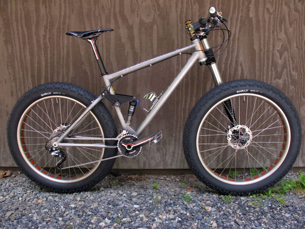 Custom Titanium Frame — TI CYCLES FABRICATION