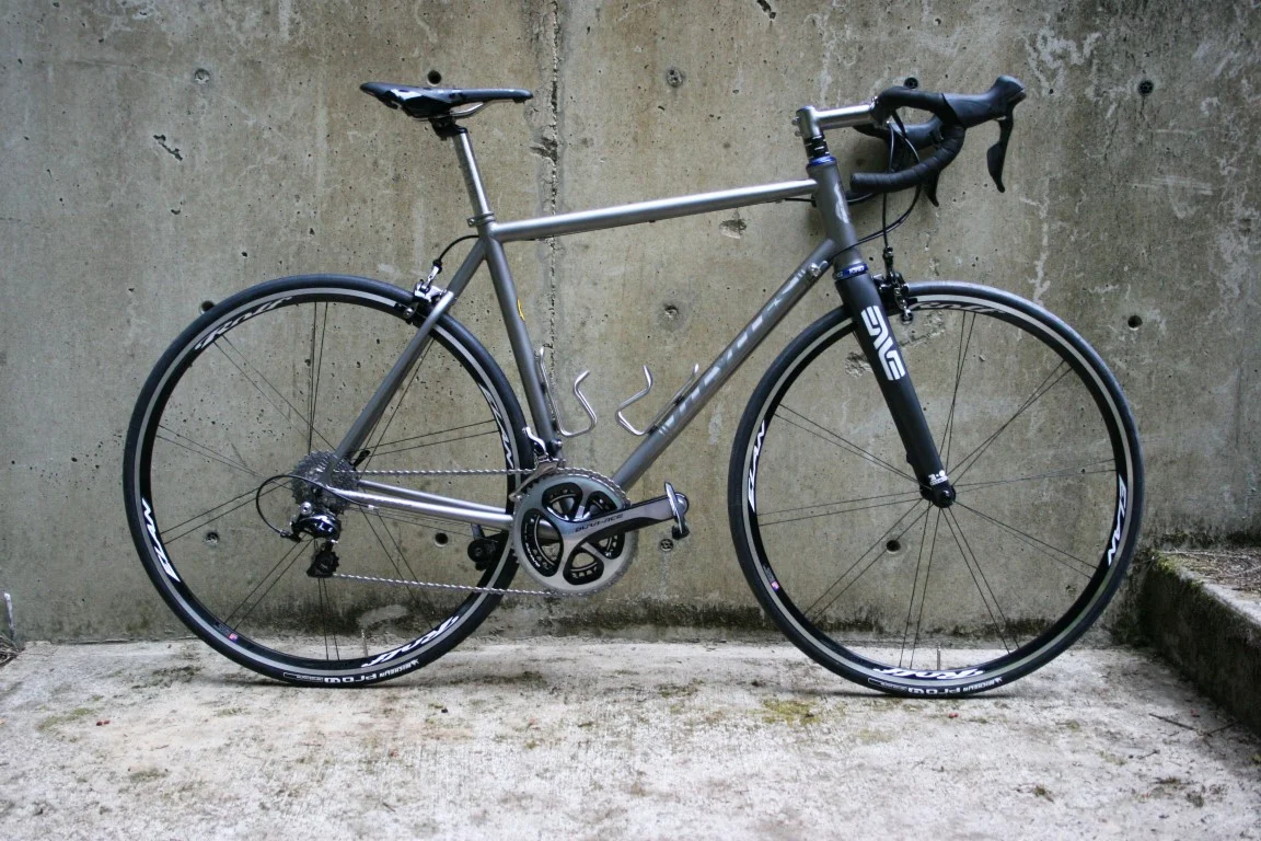 Custom Titanium Frame — TI CYCLES FABRICATION