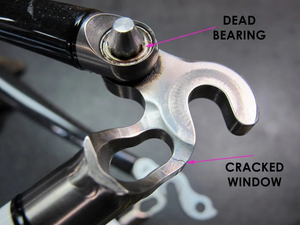 Repair - Serotta Dropouts — TI CYCLES FABRICATION