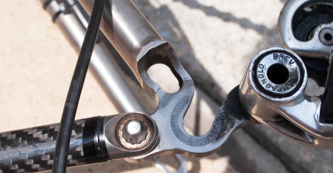 Service: Serotta Dropout Repair — TI CYCLES FABRICATION