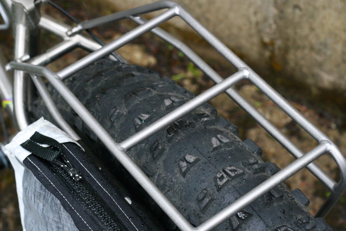 Custom Ti Fatbike Rear Rack — TI CYCLES FABRICATION