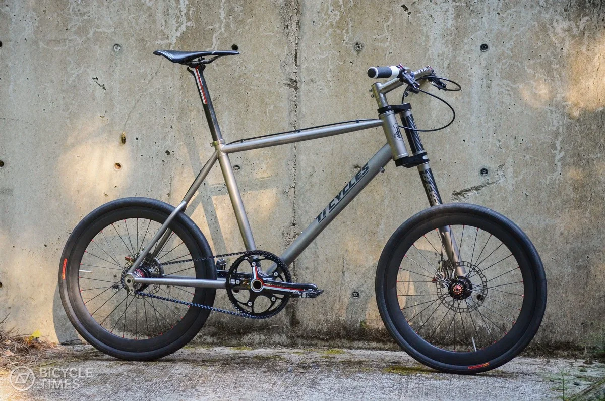 Gallery NAHBS 2014 Neutrino 'Mini-Velo' — TI CYCLES FABRICATION