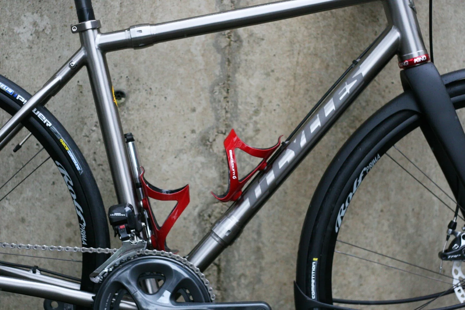 Semi-Custom Titanium Frame — TI CYCLES FABRICATION