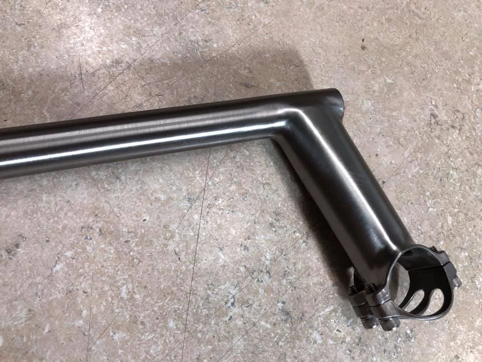 Titanium Stem: Custom Quill — TI CYCLES FABRICATION