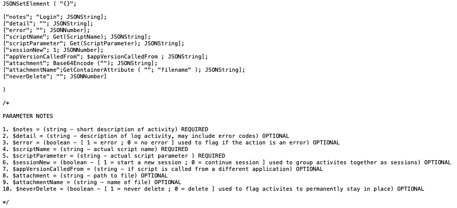 Free PBS Logging Add-On | Portage Bay Solutions | FileMaker Database ...