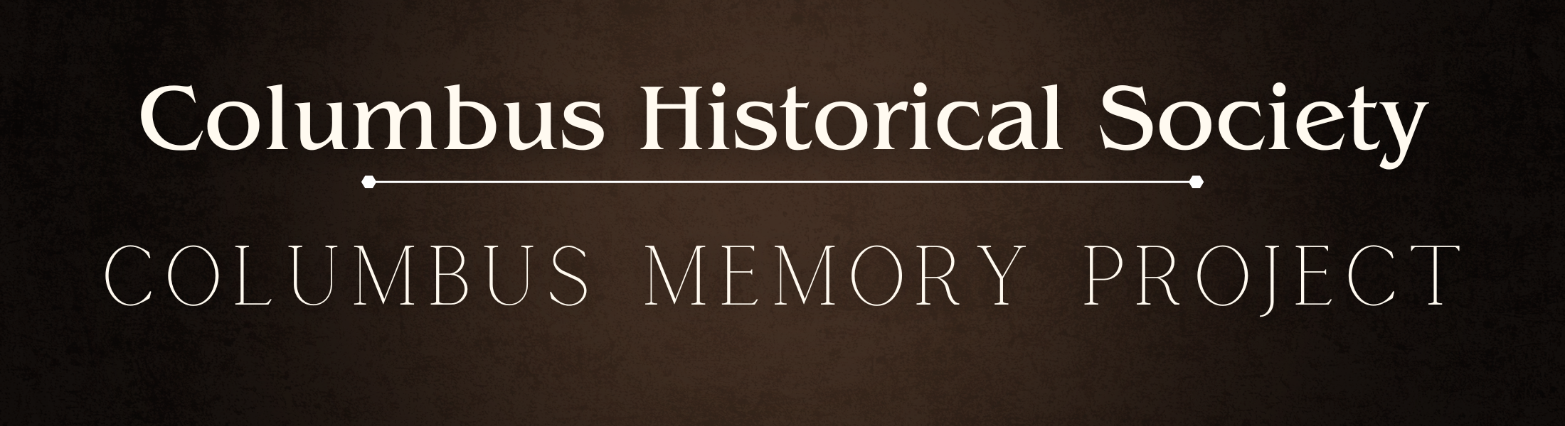 Columbus Memory Project — Columbus Historical Society