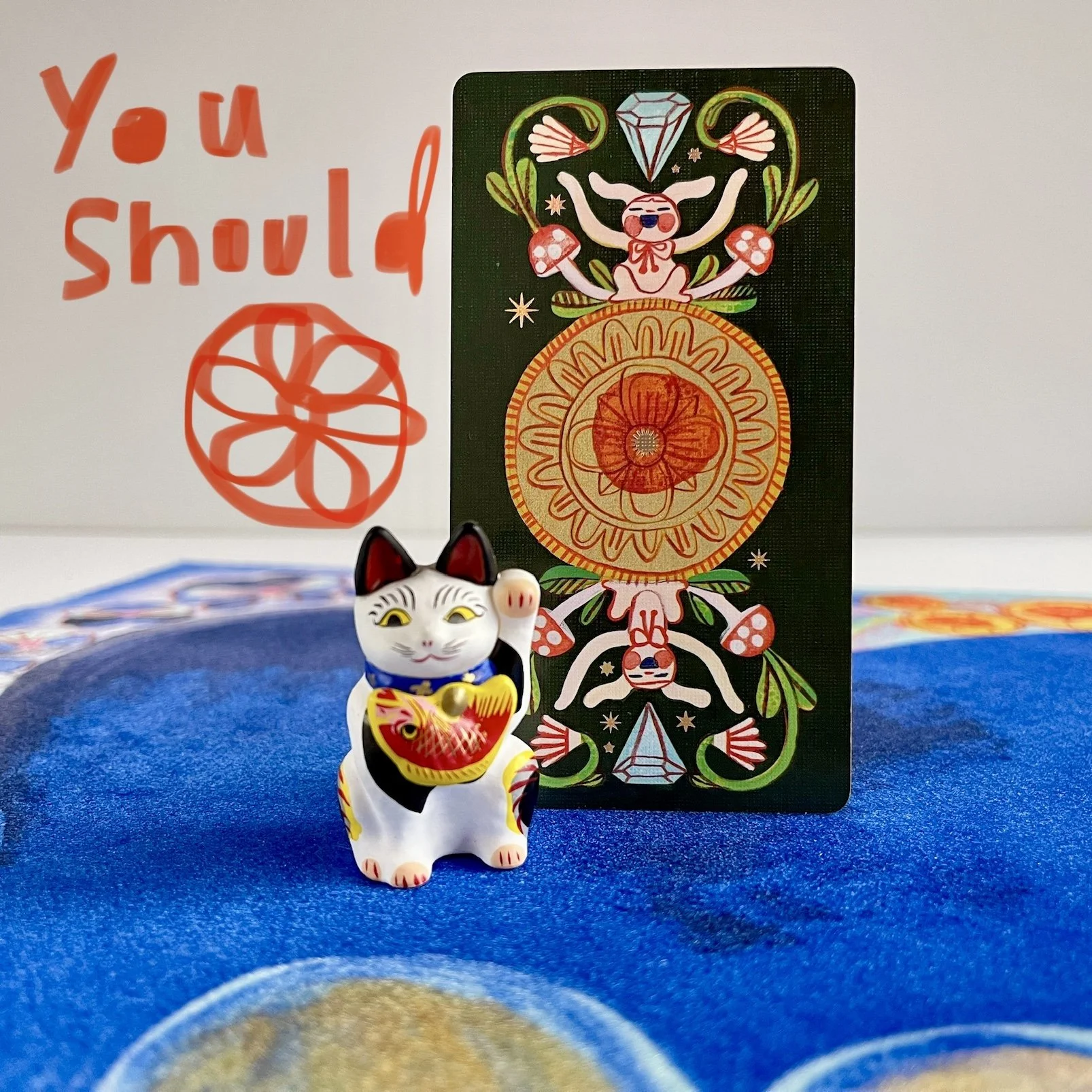 TAROT GYM! Tarot de Marseille number 2's + Aces. Learn to read pip ...
