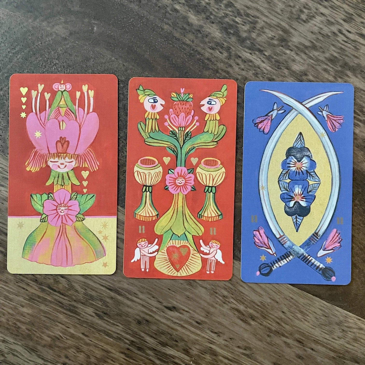 TAROT GYM! Tarot de Marseille number 2's + Aces. Learn to read pip ...
