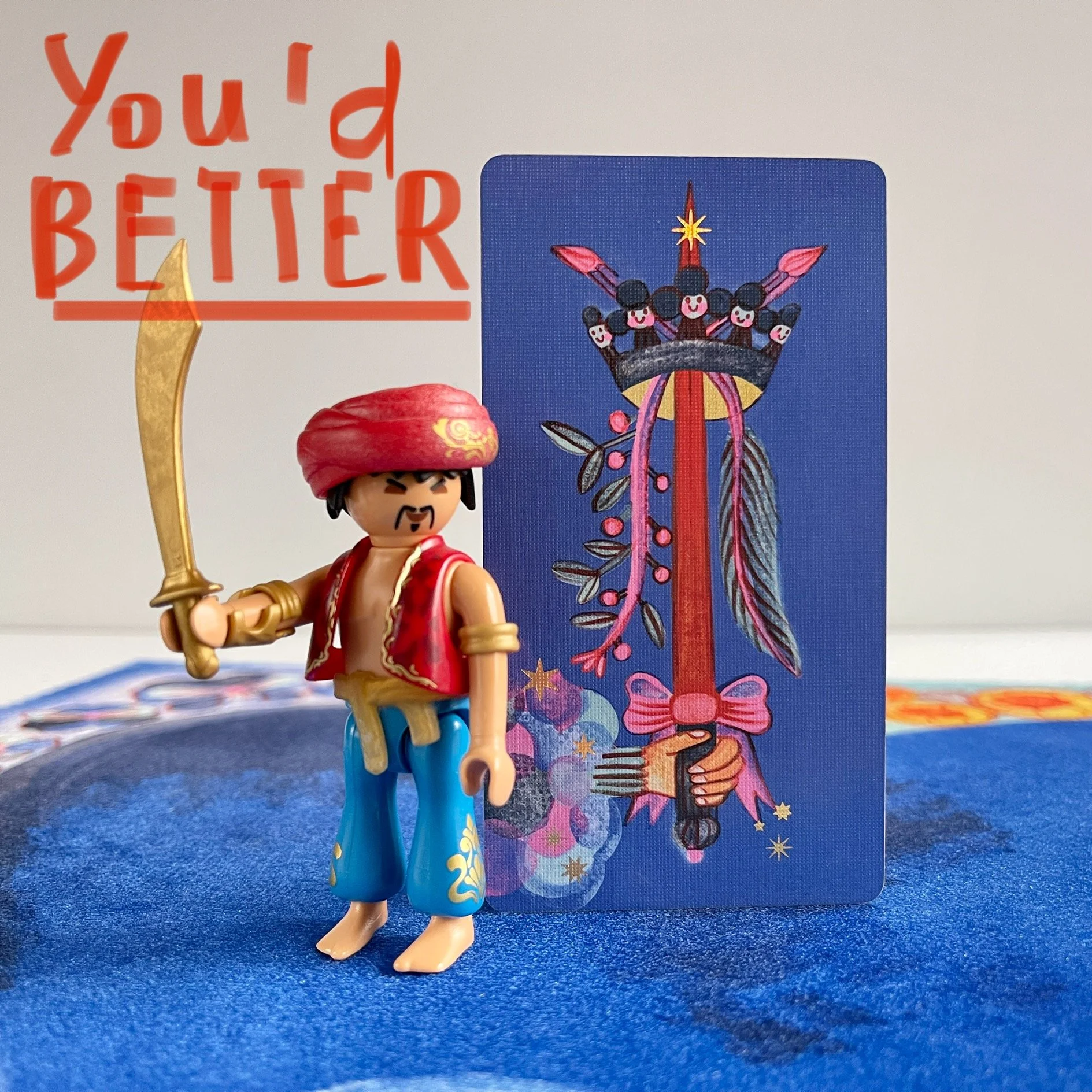 TAROT GYM! Tarot de Marseille number 2's + Aces. Learn to read pip ...