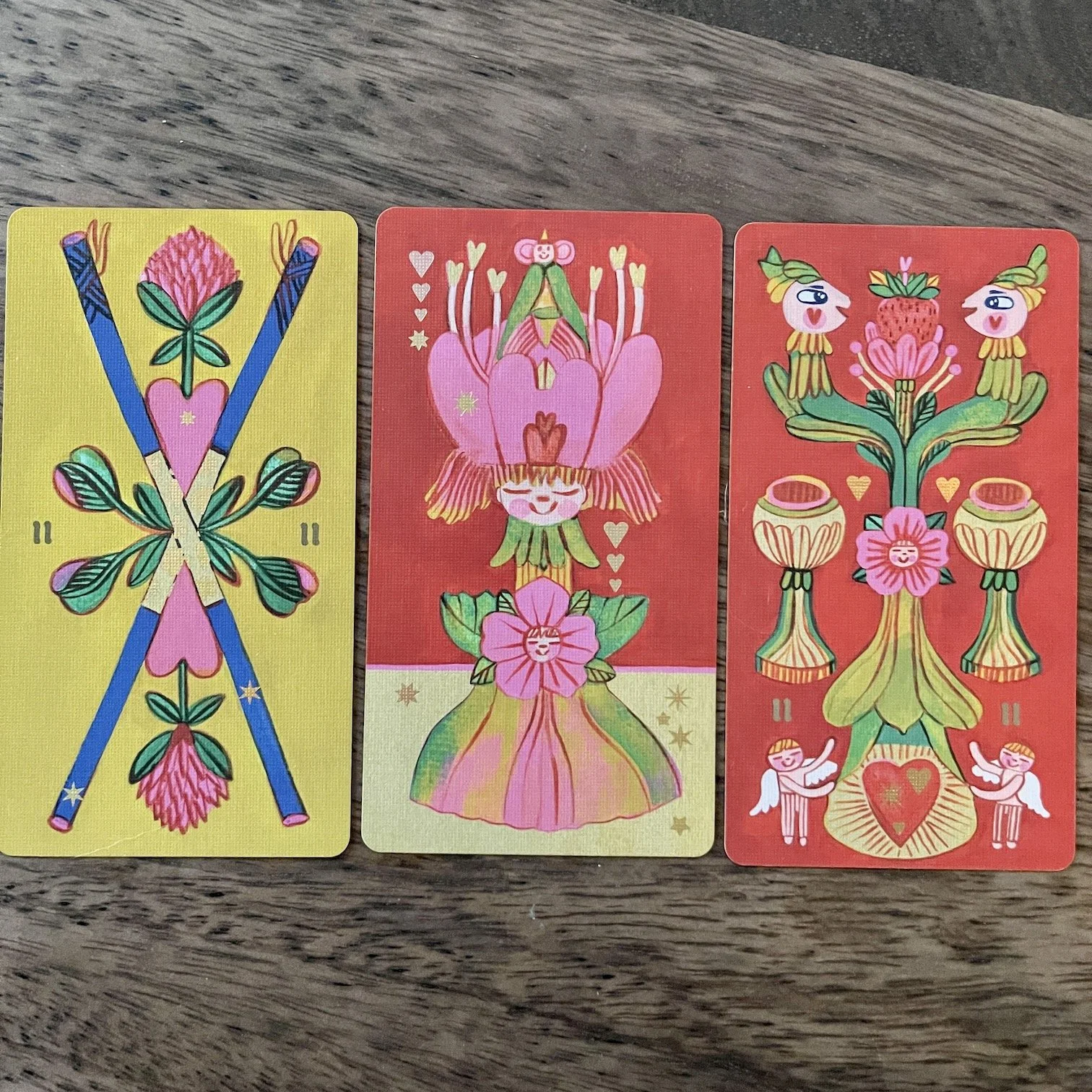 TAROT GYM! Tarot de Marseille number 2's + Aces. Learn to read pip ...