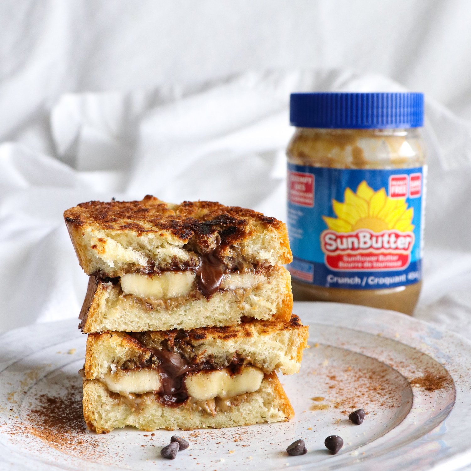 Toasted Sunbutter Dessert Sandwich — Everyday Allergen-Free