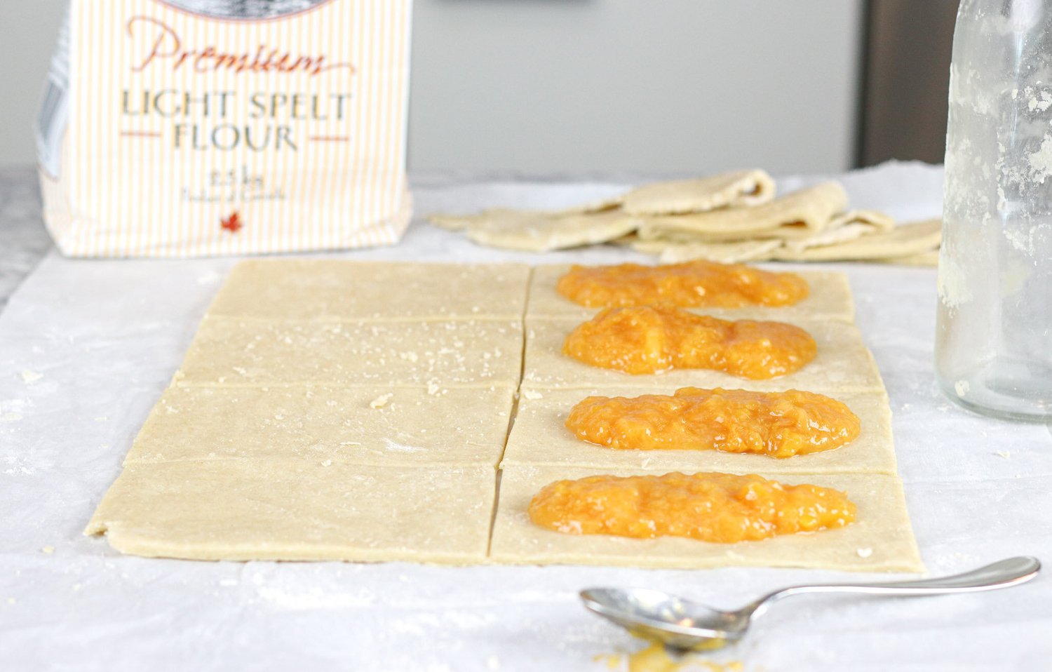 Peach Spelt Flour Toaster Strudels - Dairy, Egg, Nut, Soy Free ...