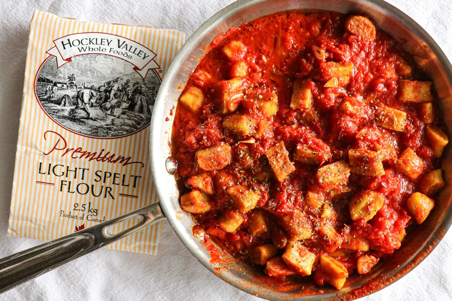 Crispy Turmeric Gnocchi - Basic Spelt Flour Gnocchi Recipe - Egg Free ...