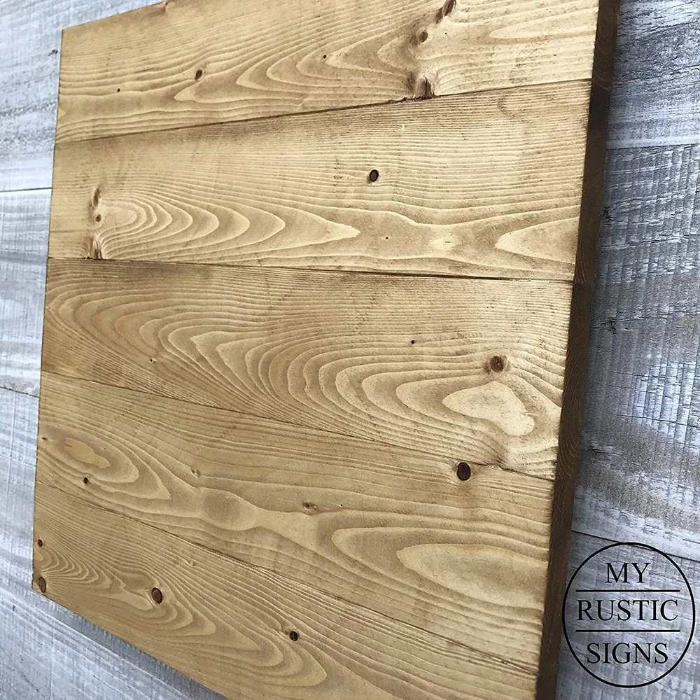 Rustic Blank Wood Sign