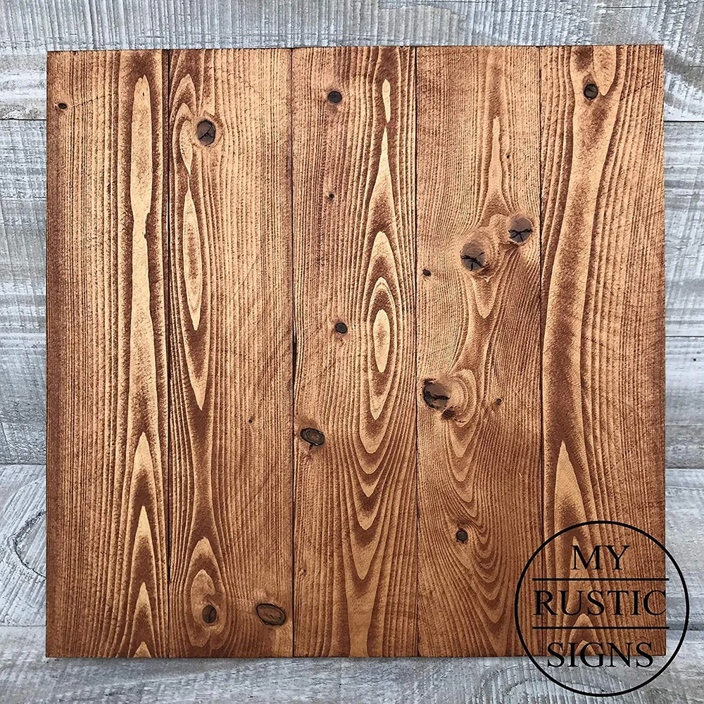 Rustic Blank Wood Sign