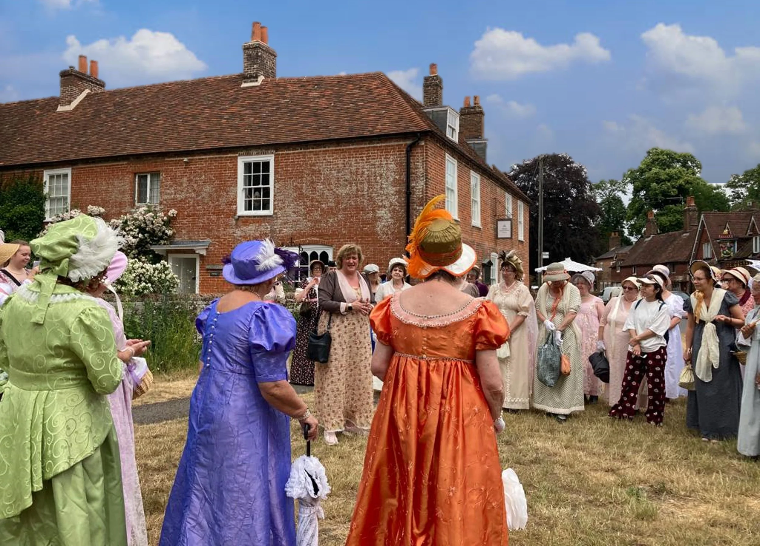 Issue 102: Regency Week Parade for Literacy and Picnic — Jane Austen ...