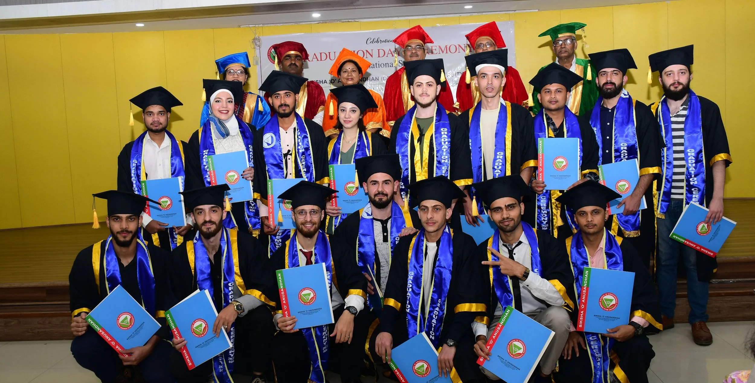 Graduation ceremony for foreign students held at SOA — SOA | SIKSHA 'O ...