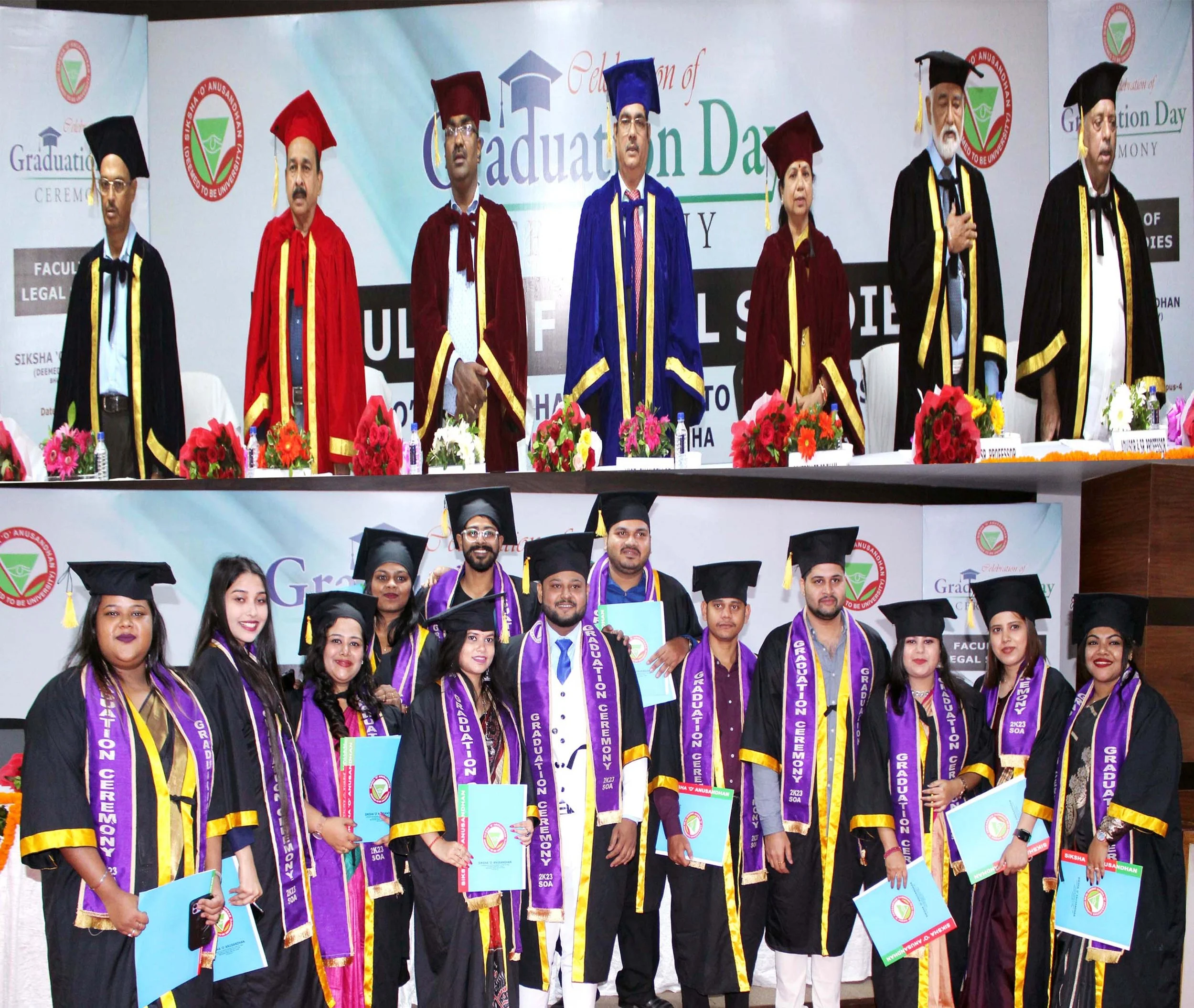 Special graduation ceremony held for SOA Law Students — SOA | SIKSHA 'O ...