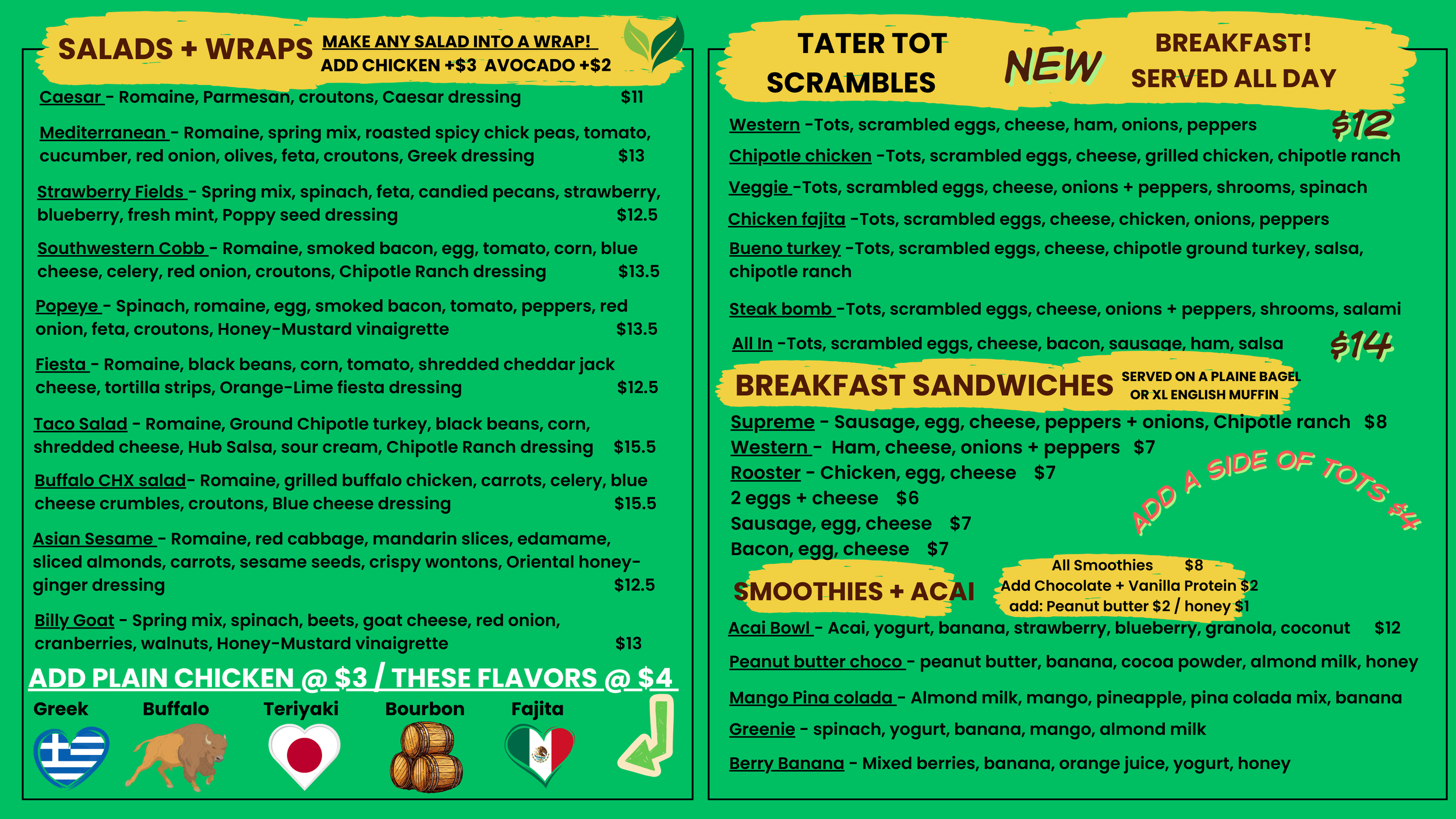 Fresh Hub Eatery | Order Fresh, Local, Fast!