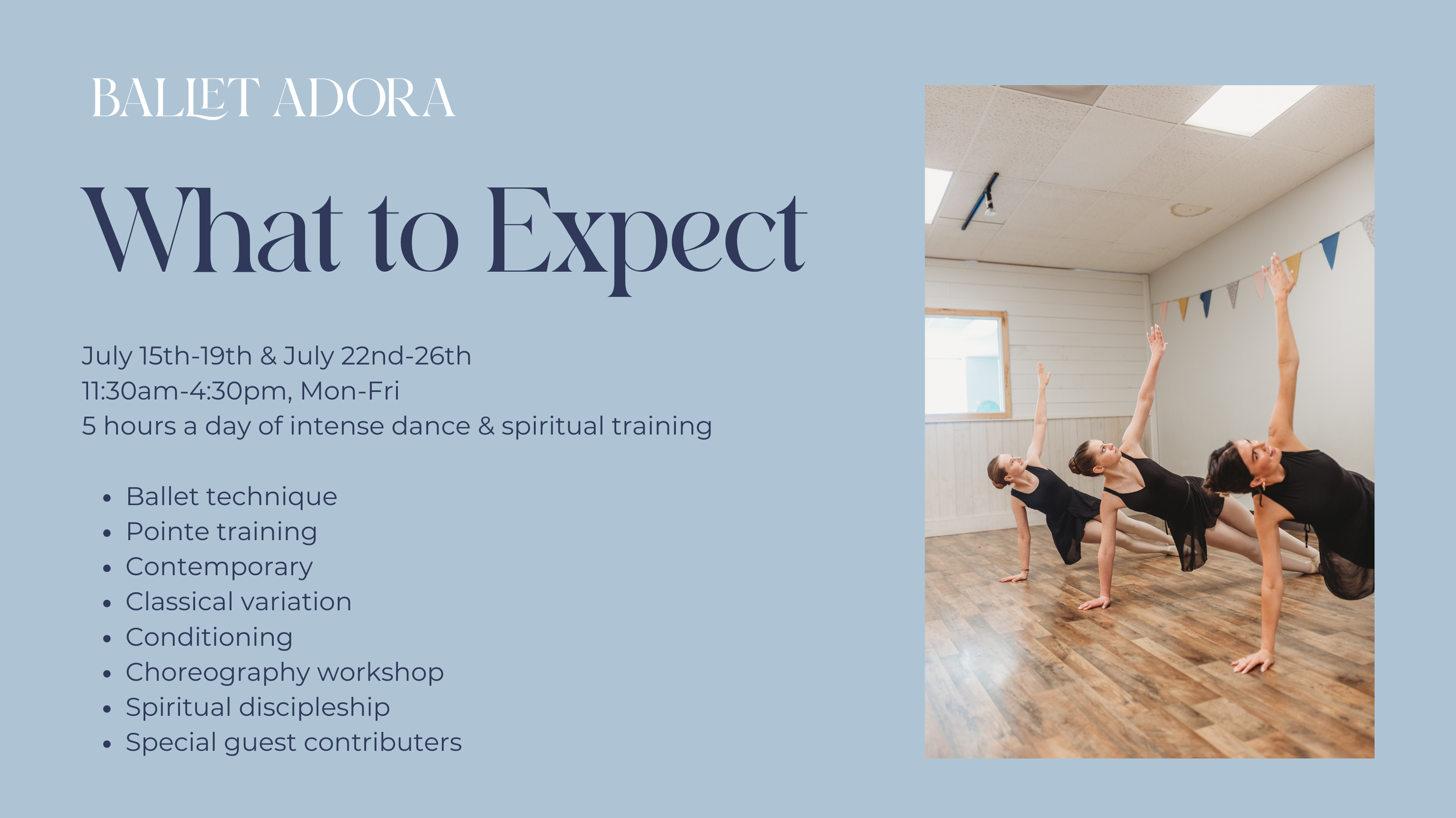 2024 Summer Dance Intensive! — Ballet Adora