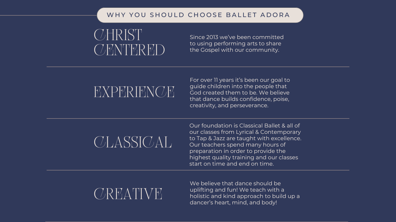 Gallery 1 — Ballet Adora