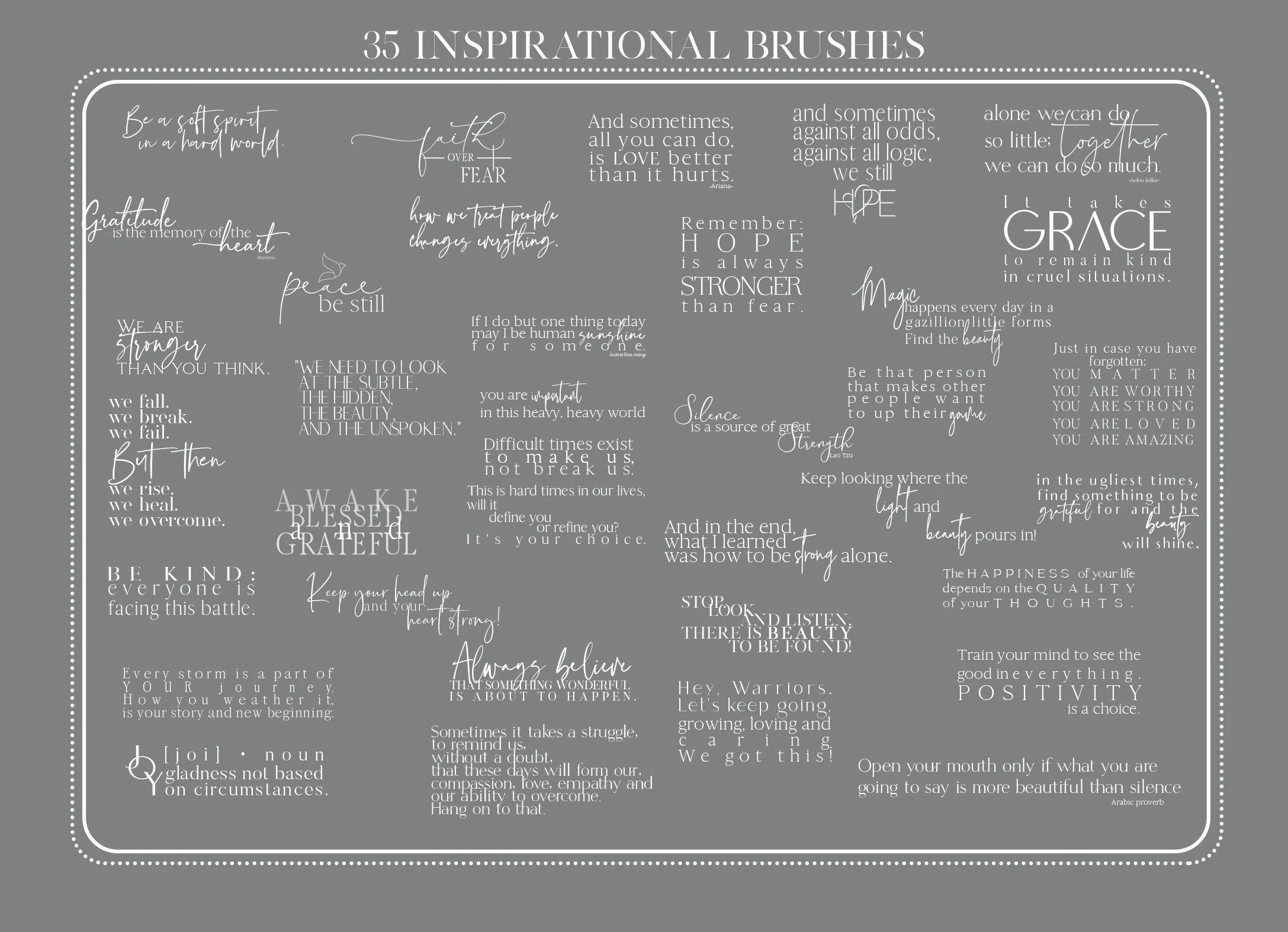 Inspirational Word Art Overlay Set 35 Quotes Total And 2 Templates inspirational-word-art-overlay-set-35-quotes-total-and-2-templates