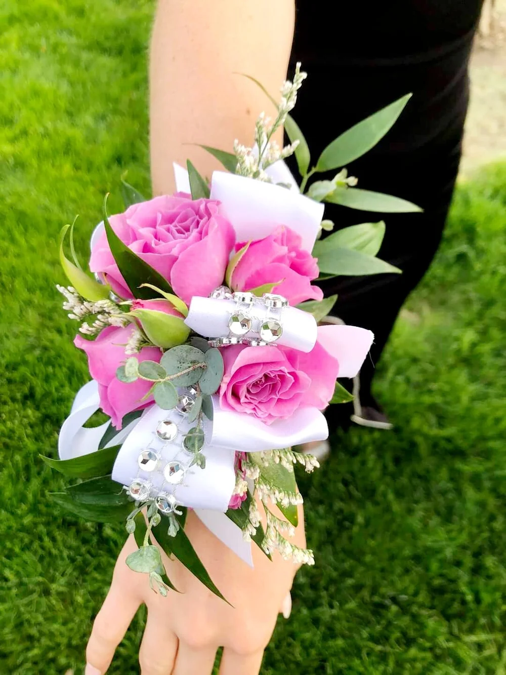 Pink Prom Corsage