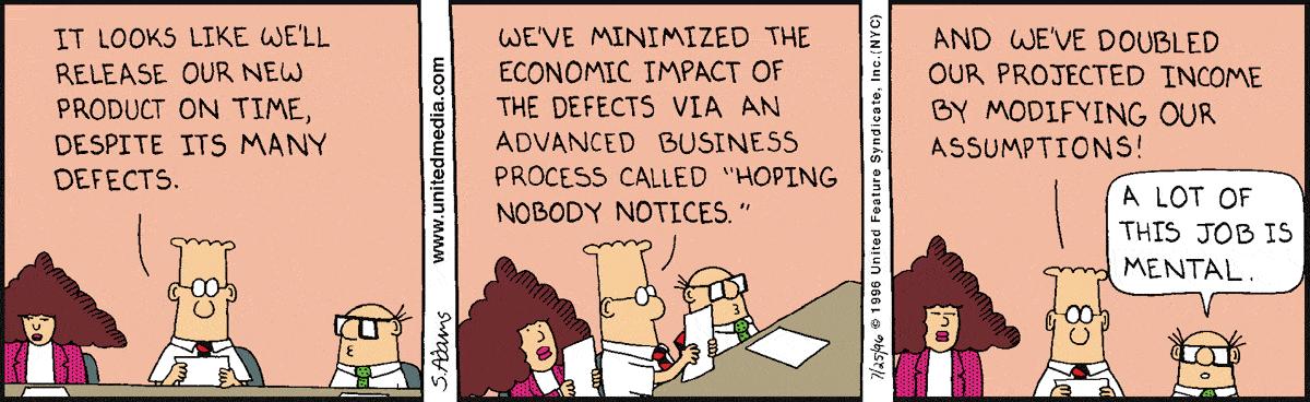 Dilbert on Software Defects - Embedded Artistry