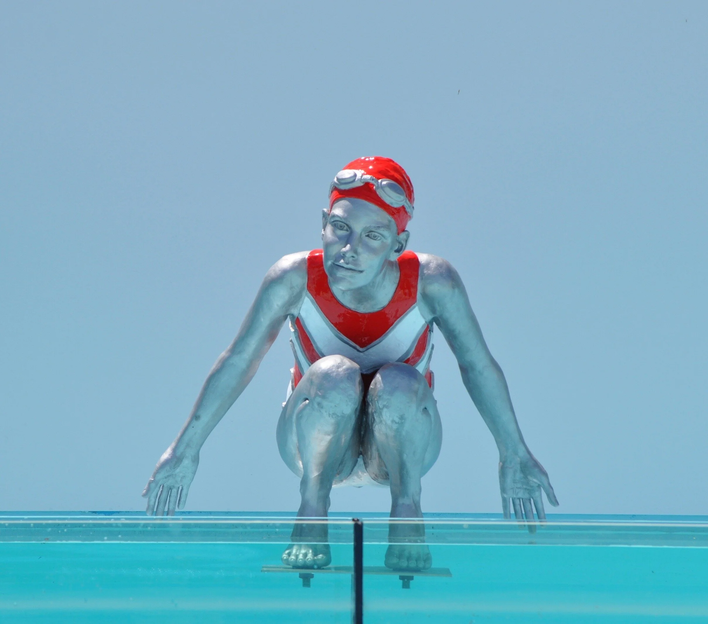 Floating Swimmer: Just Touching — Marieke Prinsloo-Rowe