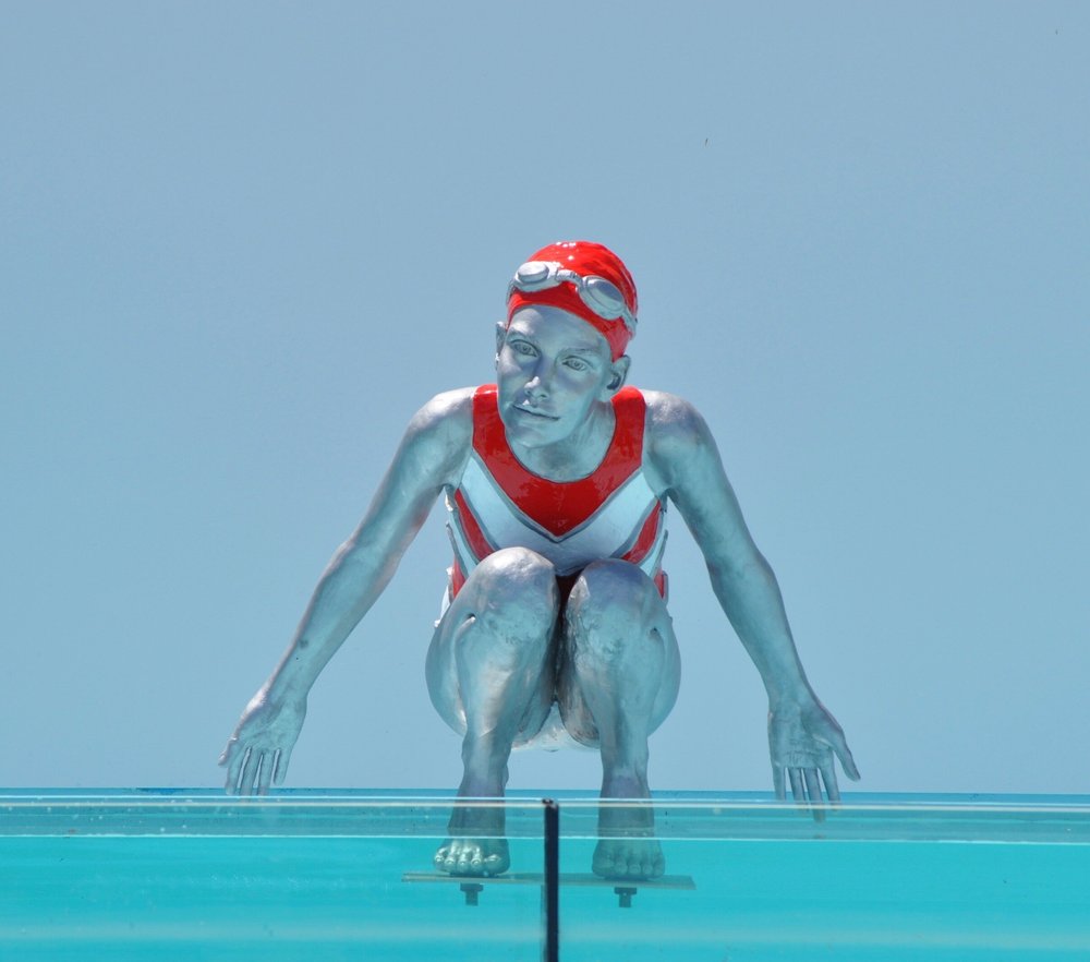 Floating Swimmer: Just Touching — Marieke Prinsloo-Rowe