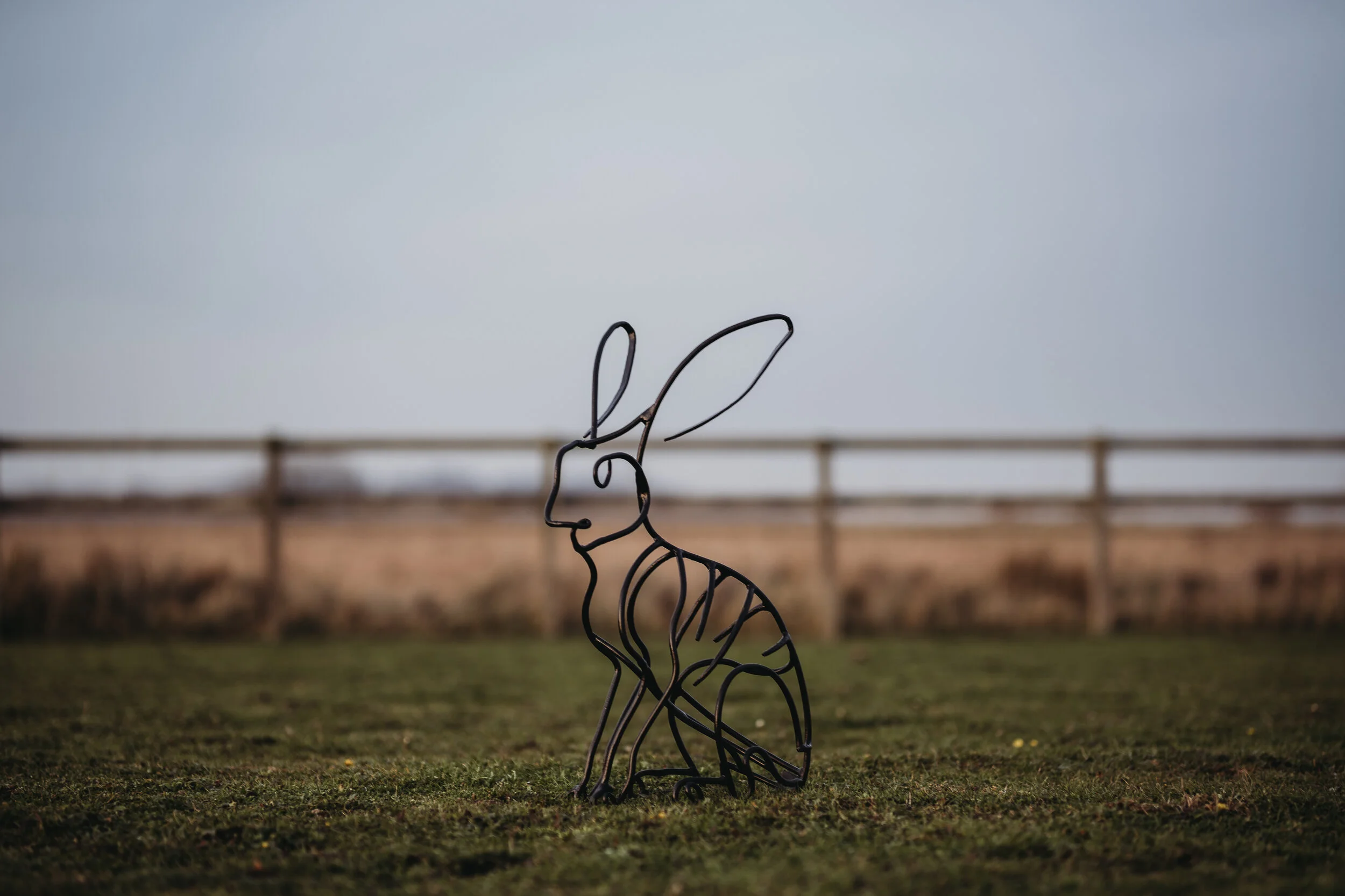 Steel Hare Sculpture - Metal Sculpture Art | Ollie Holman — Ollie ...