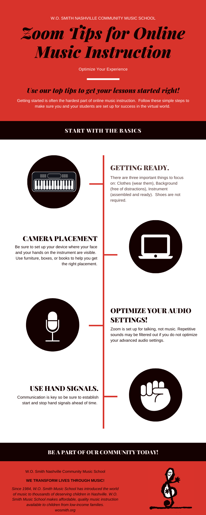 Zoom Tips for Online Music Instruction — W.O. Smith Music School