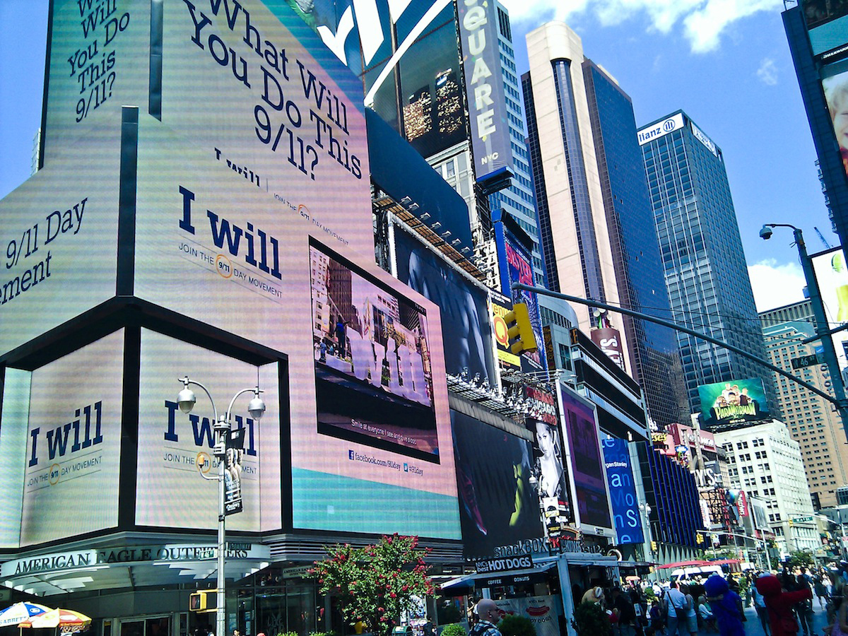 9-11 Day - Digital Billboard Campaign