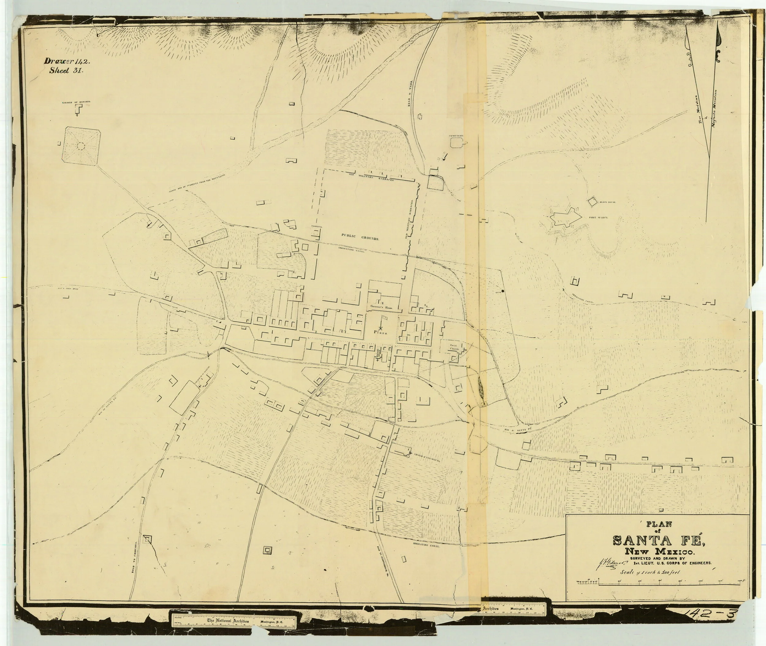 Historic Maps of Santa Fe — Historic Santa Fe Foundation