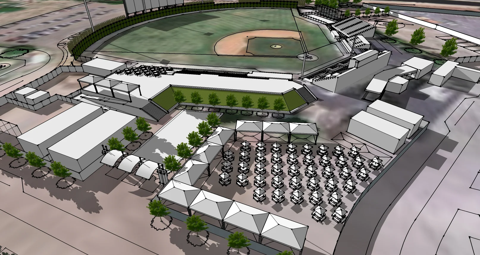 Larimer Design — Sam Lynn Ballpark Improvements