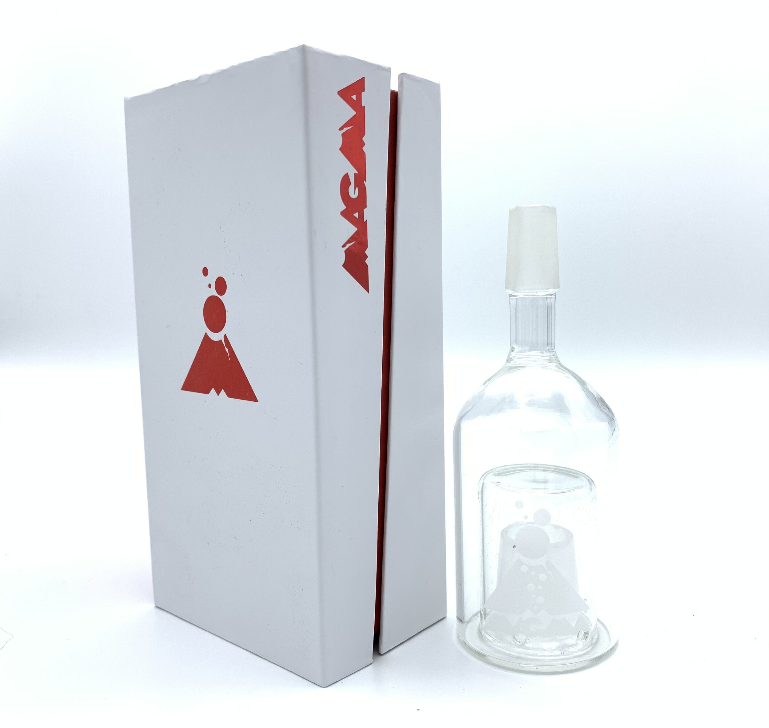 Obsidian & Volcano Bubbler | Clear Percolator | Magma Industries