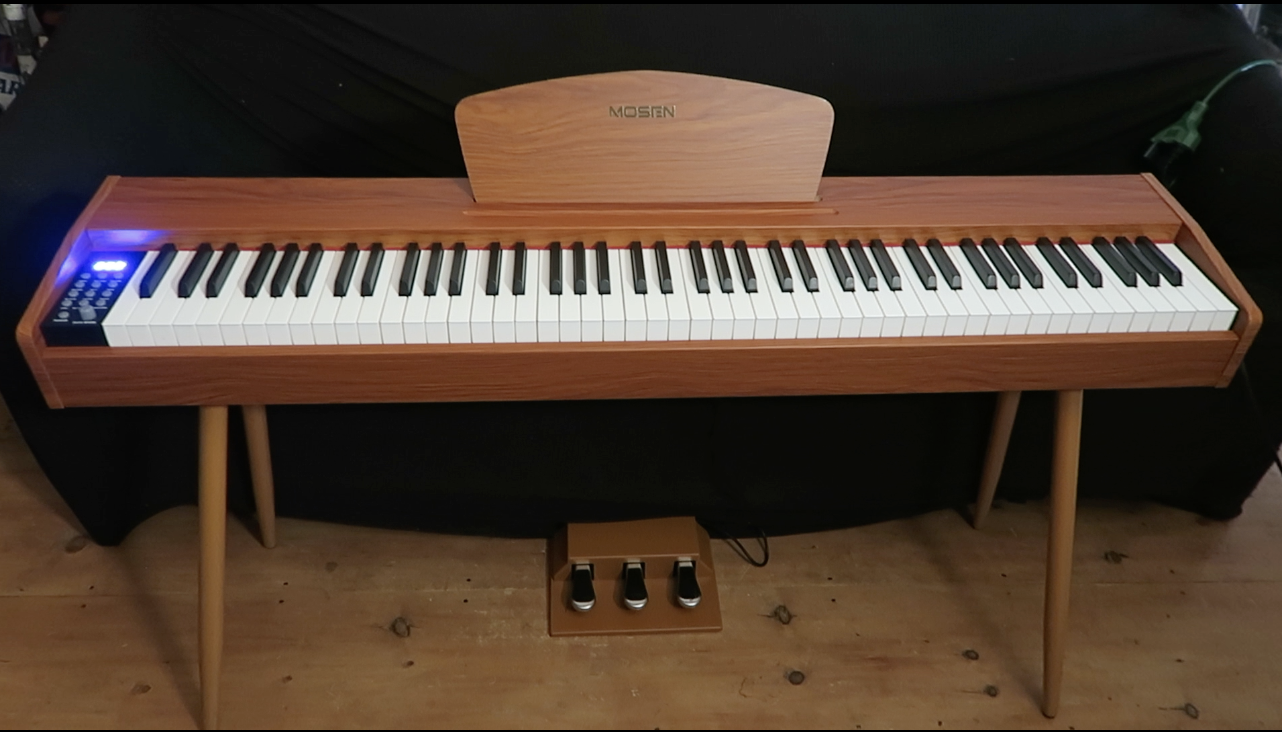 MOSEN Digital Piano Review: A Great Weighted Keyboard for Practice ...